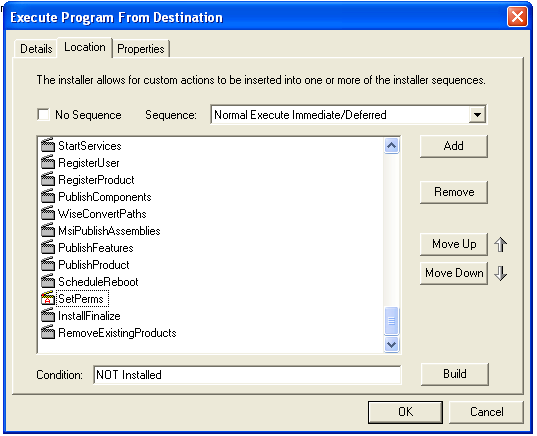 Applying Permissions With Msi S Custom Actions